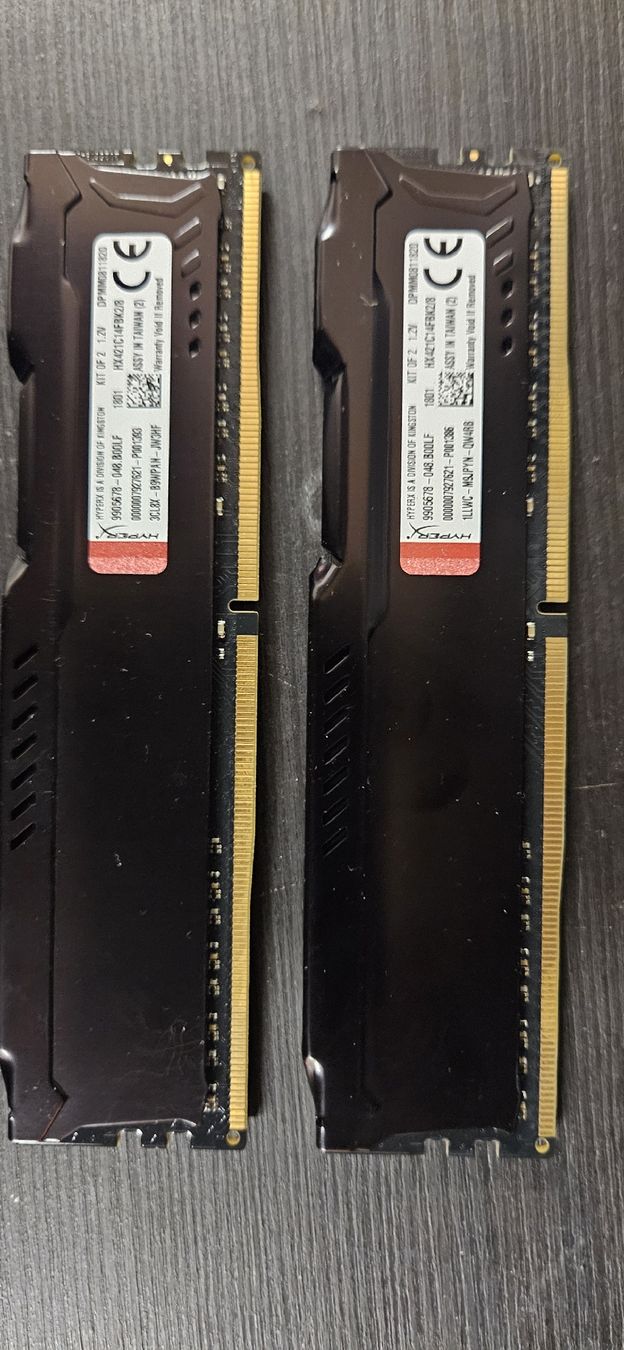 Kingston HyperX Fury 8GB DDR4 Ram Kit 2133Mhz 2X4GB (Gebraucht) in ...