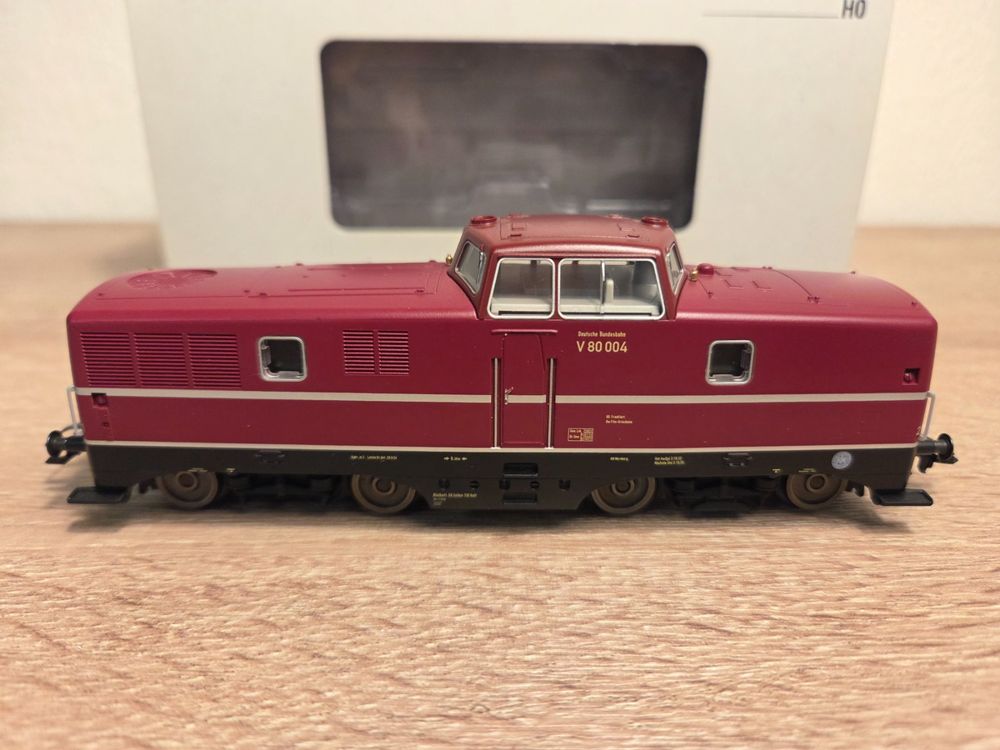Märklin 36080 Diesellok BR V80 DB Digital Mfx H0 (1) (Neu und ...
