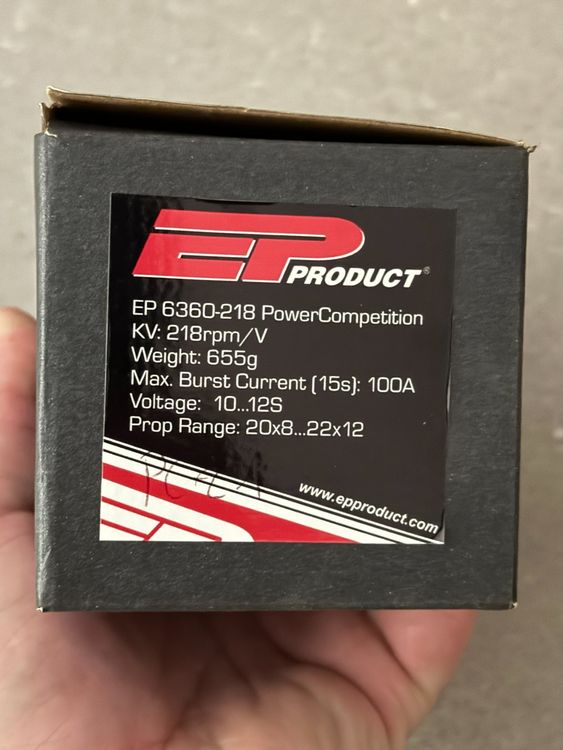 EP Motor 6360-216 Power Competition | Kaufen auf Ricardo