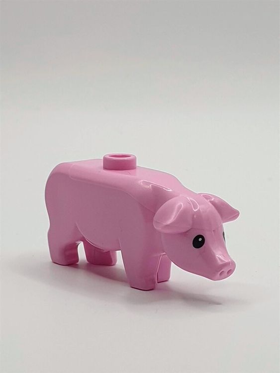 LEGO Pig Bright Pink Figure Animal (Neu (gemäss Beschreibung)) in ...