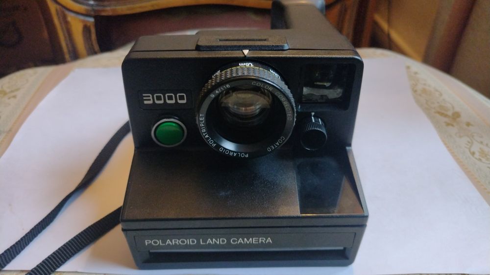 Vintage POLAROID 3000 Land Camera Sofortbildkamera für SX-70 | Kaufen ...