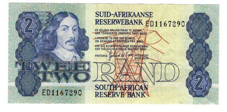 Banknote SOUTH-AFRICA TWO RAND | Kaufen auf Ricardo