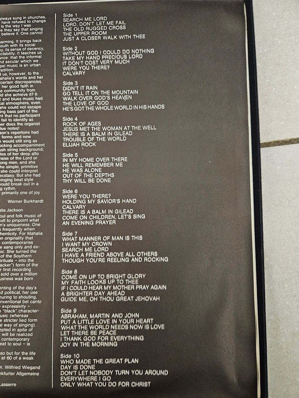 Mahalia Jackson - In Memoriam Box-Set - Gospel Rarität (Gebraucht) in ...