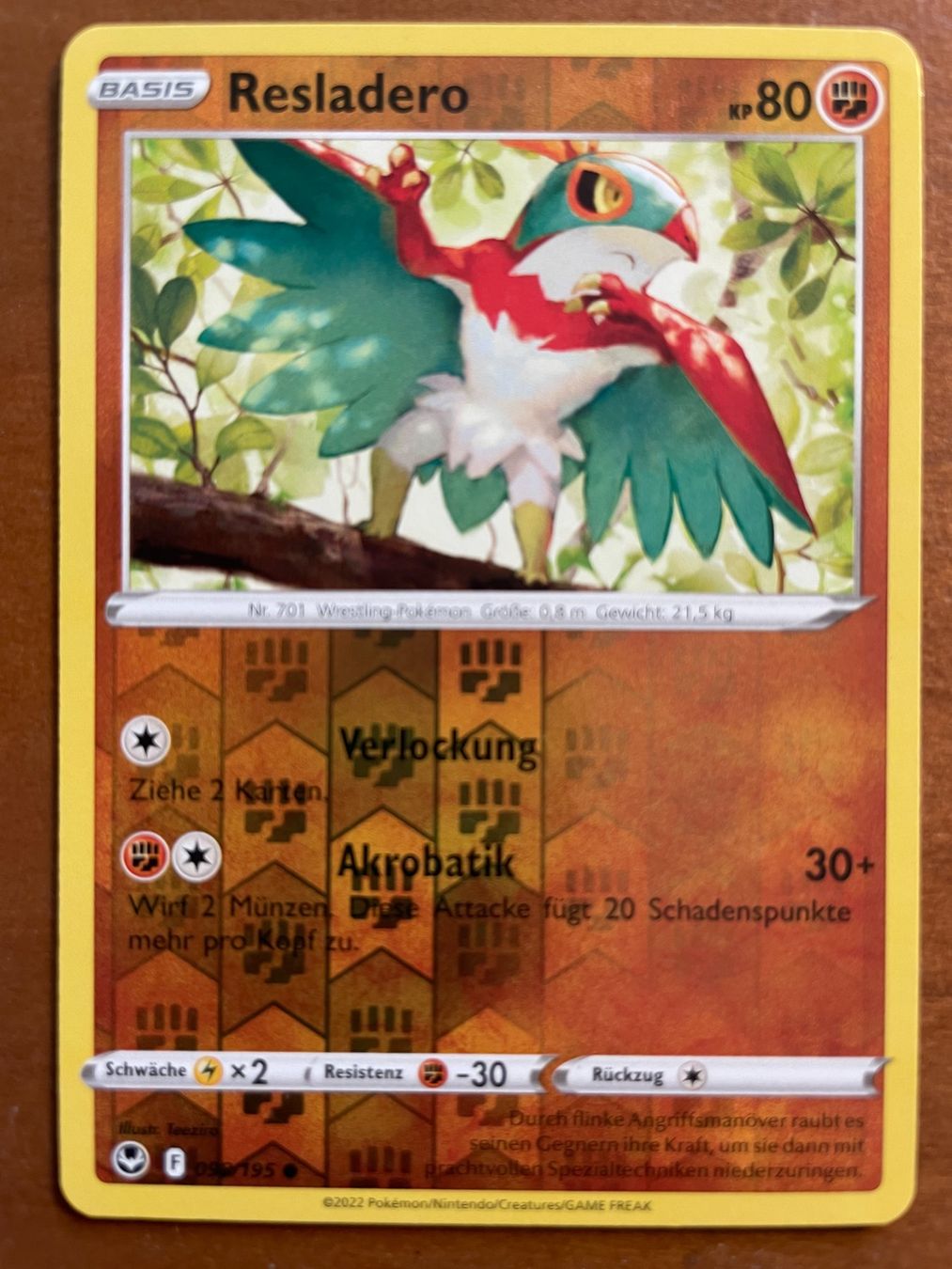 Pokemon Resladero Reverse (Versand gratis) (Neu (gemäss Beschreibung ...