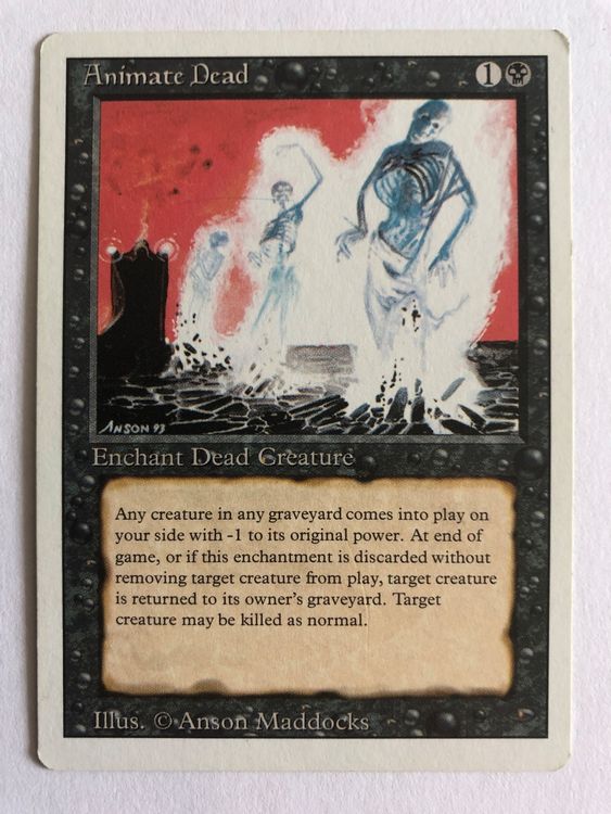 MTG - Animate Dead | Kaufen auf Ricardo