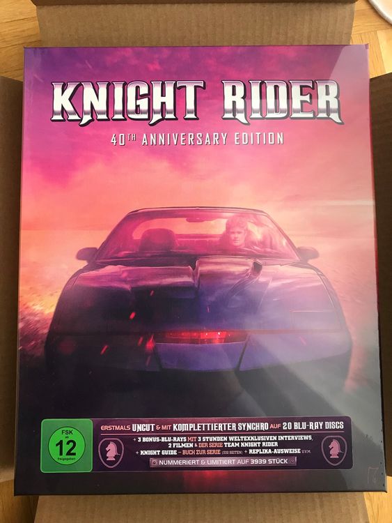 Knight Rider -Limited 40th Anniversary Edition- 23 Blu-rays | Kaufen ...