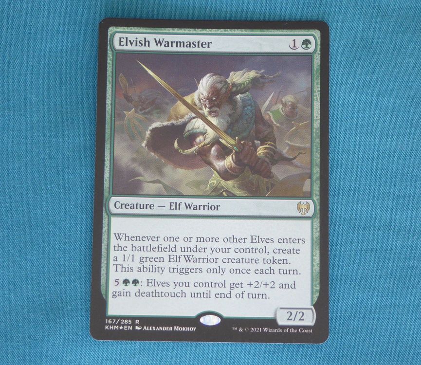 Elvish Warmaster - Foil - MTG | Kaufen auf Ricardo