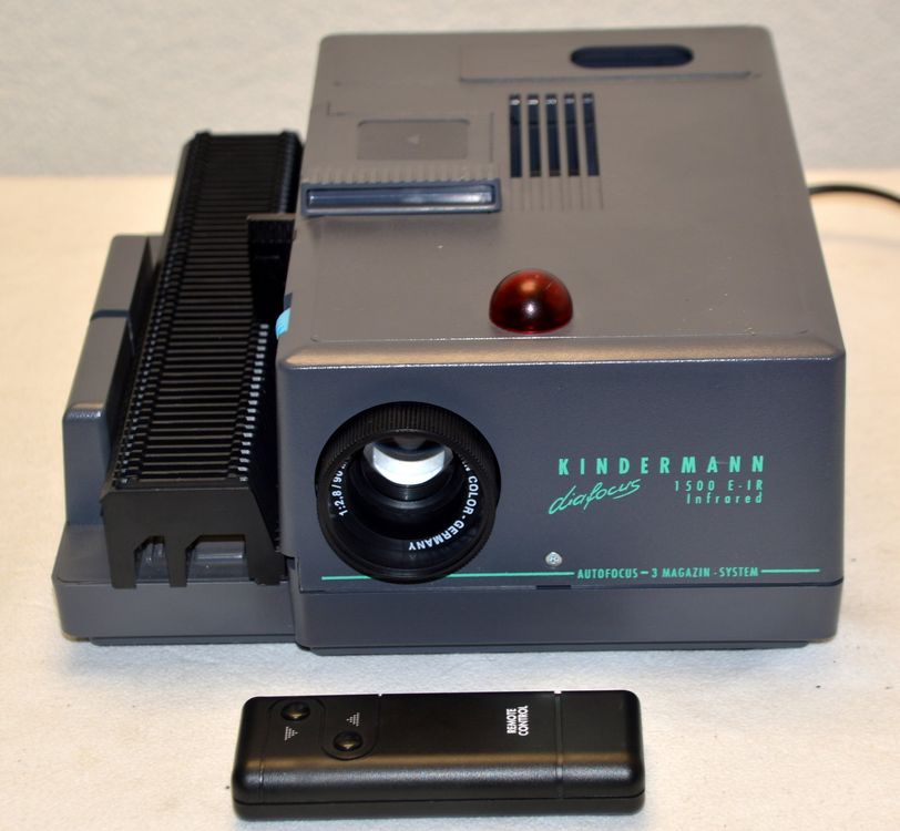 Diaprojektor / Projecteur Kindermann 1500 E-IR Infrared (Gebraucht) in ...