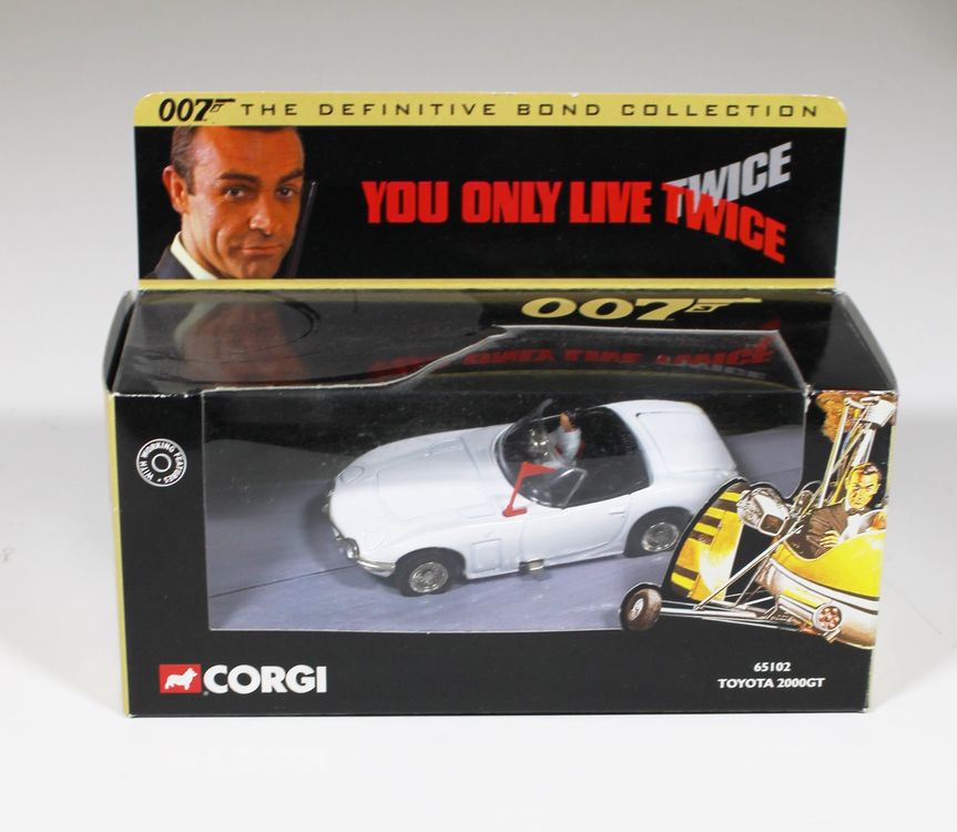 Corgi Toys James Bond 007 TOYOTA 2000GT mit Funktion OVP! (Neu und ...