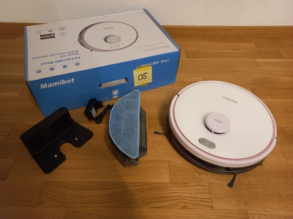 Saugroboter Mamibot EXVAC 880 Wisor 06 | Kaufen auf Ricardo