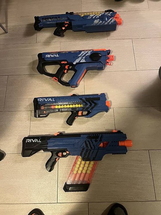 4 NERF Rival (Gebraucht) in Le Mont-sur-Lausanne für CHF 150 – nur Abholung auf Ricardo kaufen
