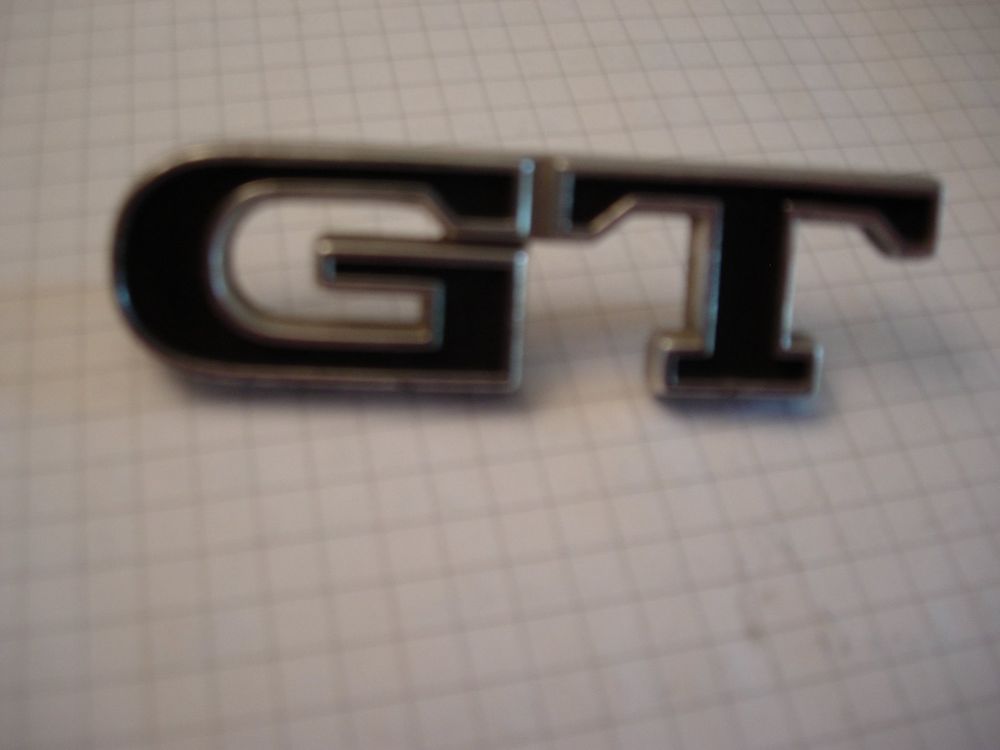 Ford Capri Emblem "GT" Alu | Kaufen auf Ricardo
