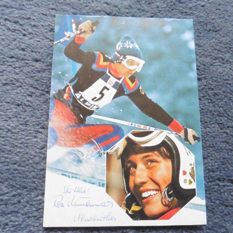 Rosi Mittermaier,1976,Foto,Aitogramm,Neureuther,Olympia,Gold (Gebraucht) in Lausen für CHF 4 ...