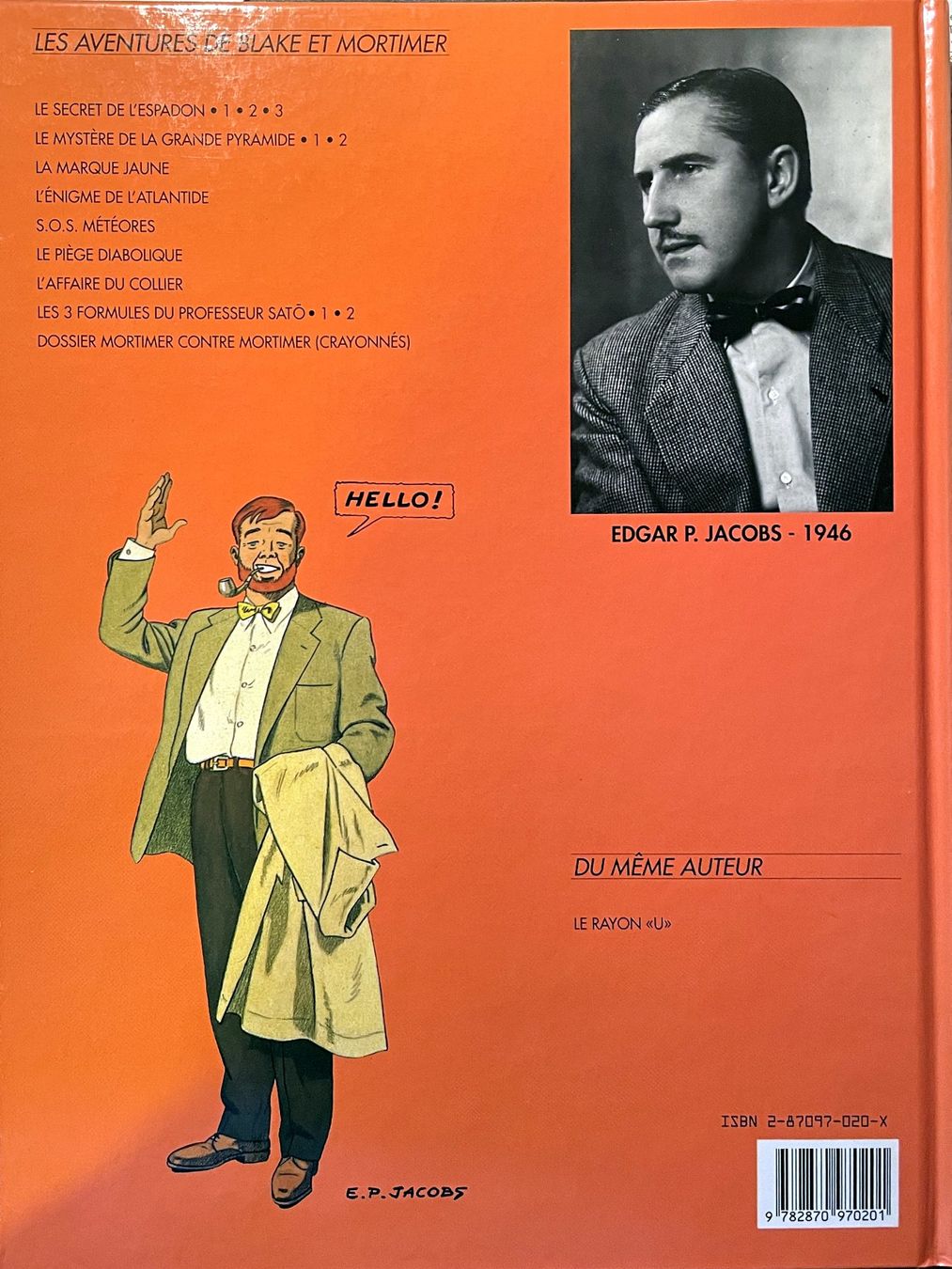 Blake et Mortimer - Le piège diabolique -1993 Superbe état (Gebraucht ...