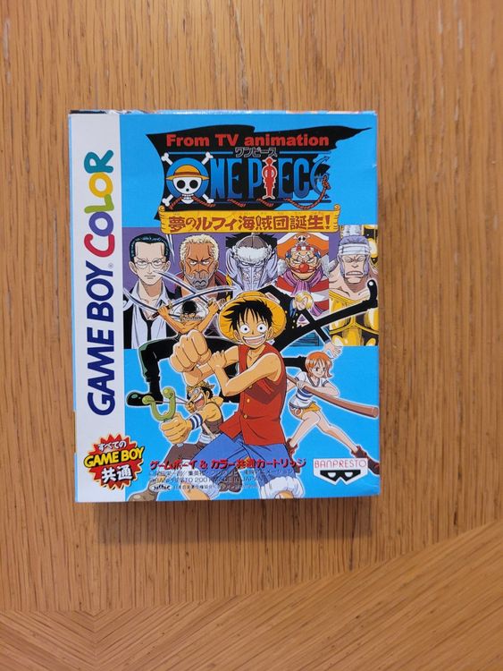 Gameboy Color One Piece Blue komplett Japan GBC | Kaufen auf Ricardo