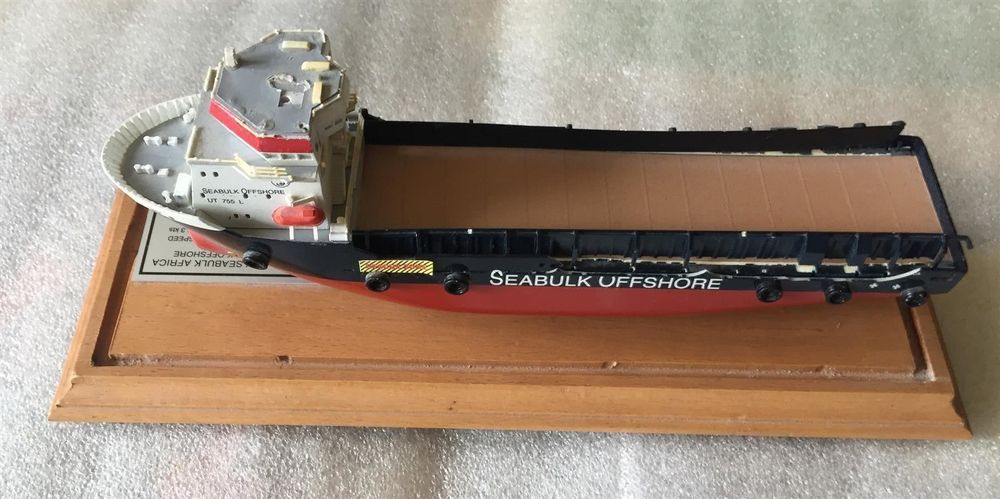 PSV Seabulk Offshore Africa Oil Tanker Model Ship 1:1000 (Defekt) in ...