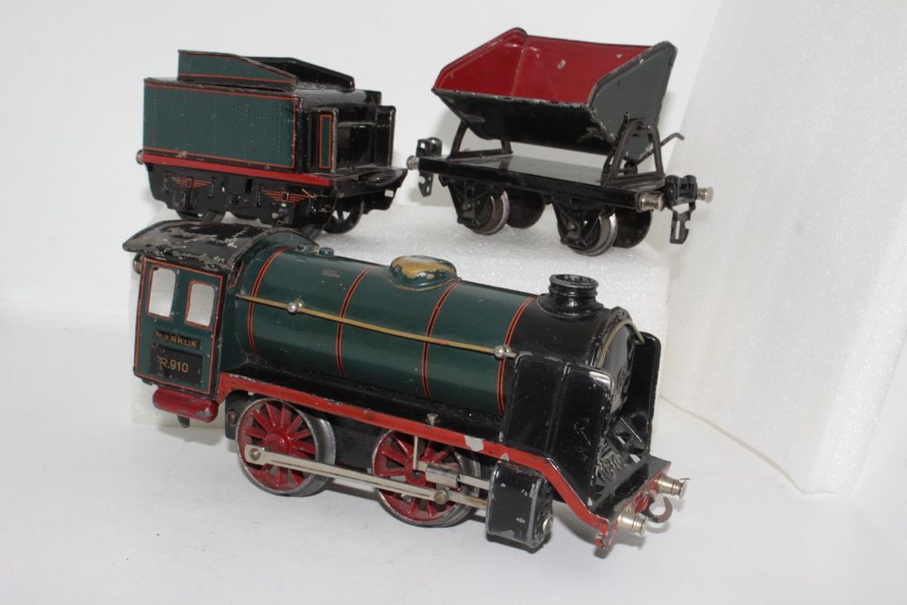 MÄRKLIN LOK R 910 + TENDER + KIPPWAGEN / Spur 0 (Gebraucht) in ...