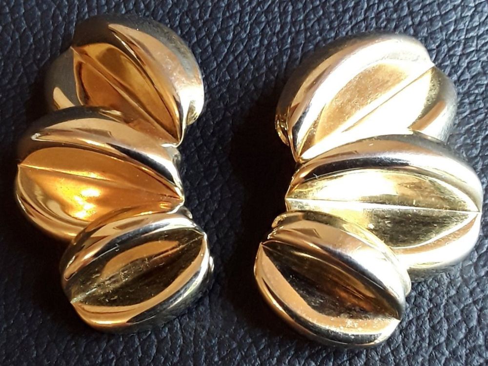 Vintage goldigen Ohrclips 70er Jahre (Gebraucht) in Zürich für CHF 32 – mit Lieferung auf ...