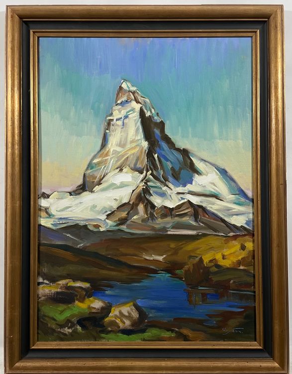 Conrad Senn (1891-1961) grosses Gemälde (Gebraucht) in Root für CHF 60 ...