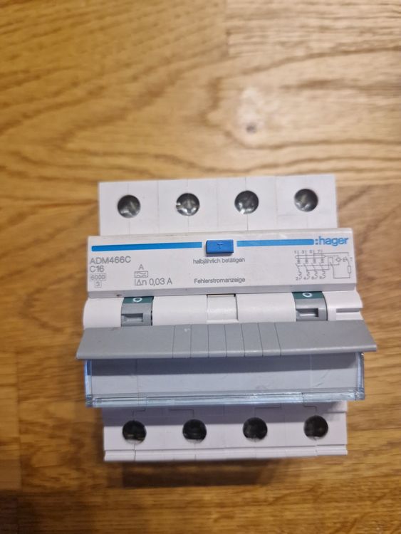 Hager FI LS C16A 30mA 4Polig (Gebraucht) in Flawil für CHF 48 – mit Lieferung auf Ricardo kaufen