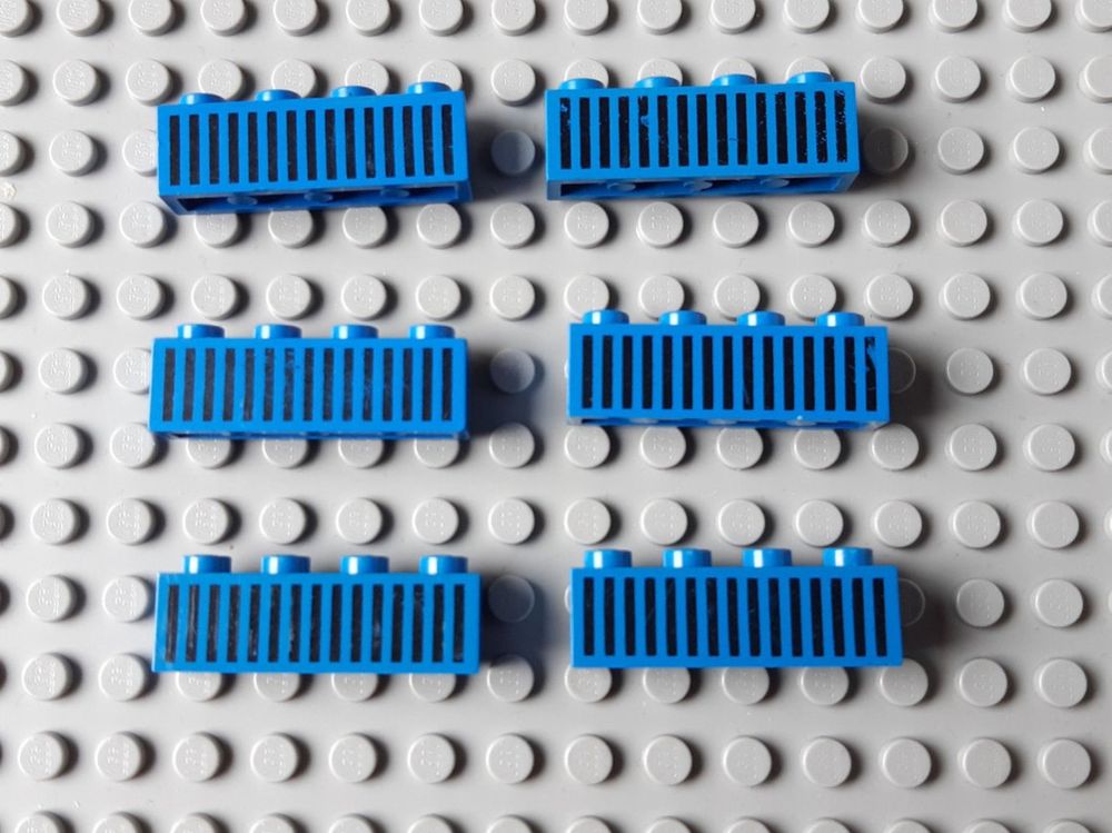 LEGO - Brick 1x4 with Grille Pattern - 3010p04 | Kaufen auf Ricardo