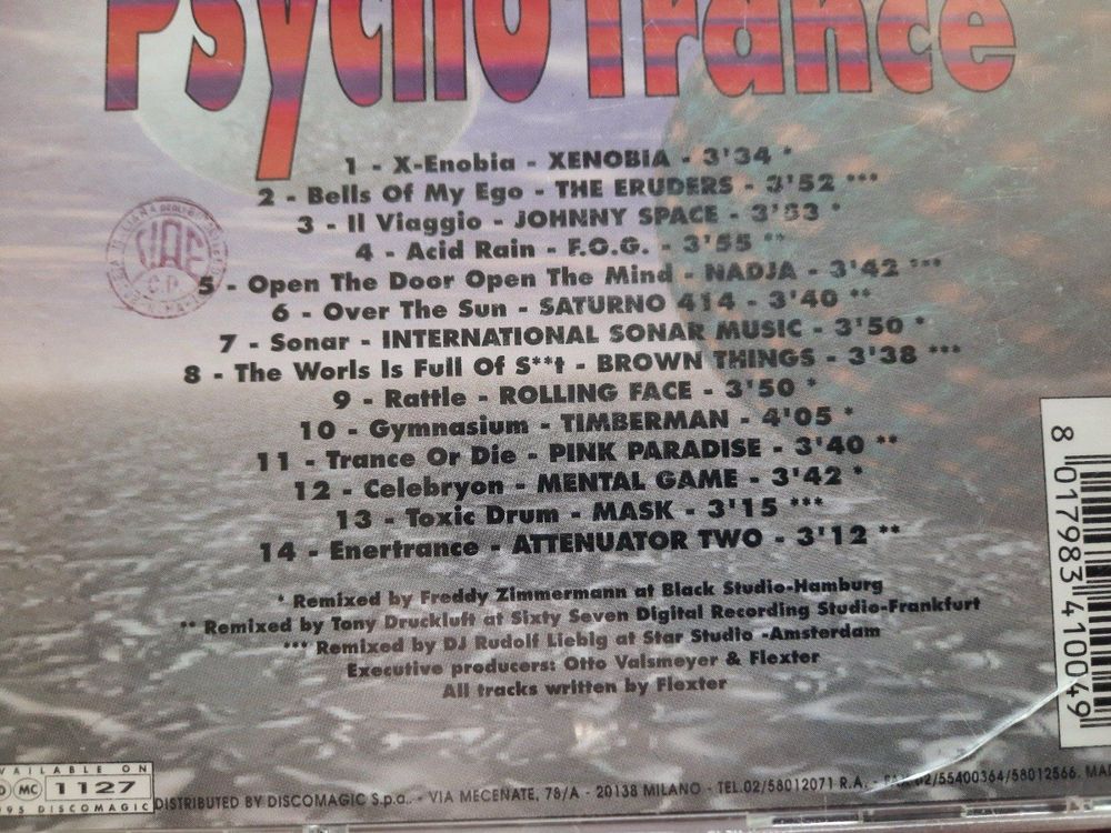 CD Psycho Trance (Compil) (Gebraucht) in Pully für CHF 4.5 – mit ...
