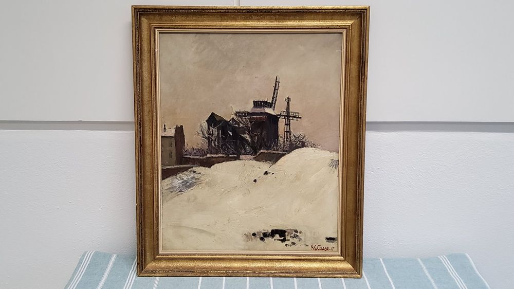 Roger Louis Casse (1880-?) Vue de Montmartre (1917) | Kaufen auf Ricardo