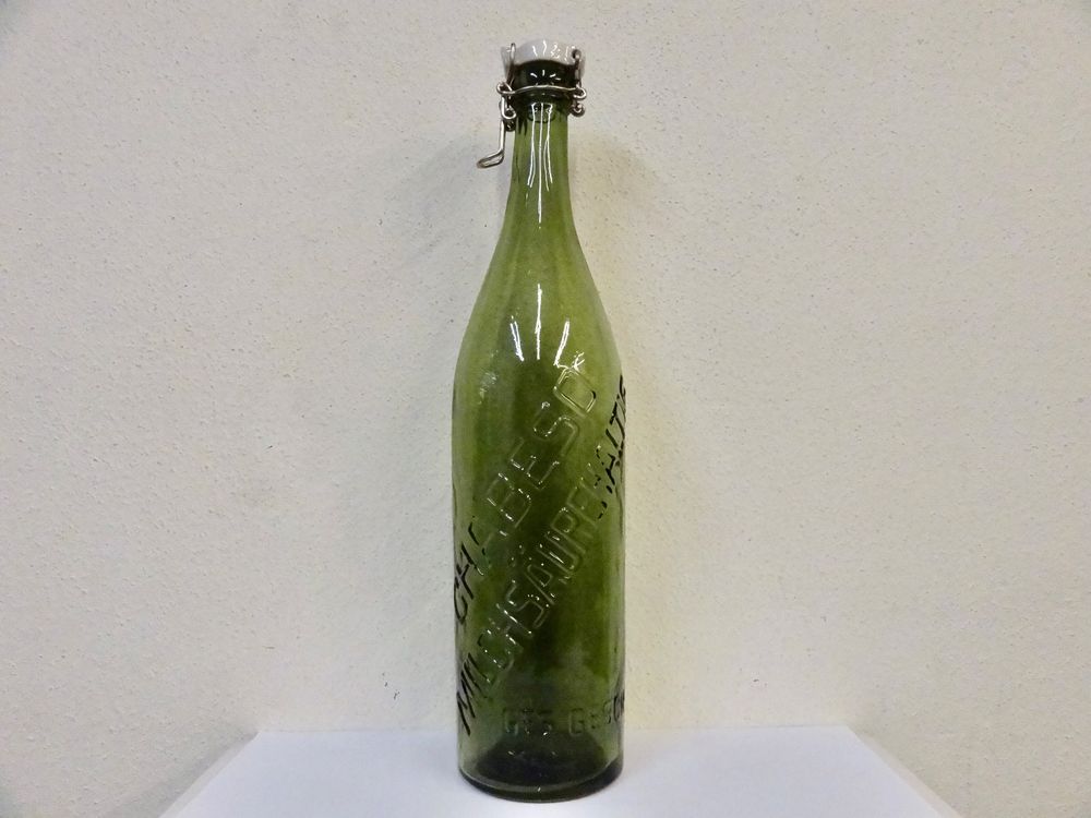 alte Flasche CHABESO 1. Milchsäurehaltiges Getränk R. FAUST (Gebraucht ...