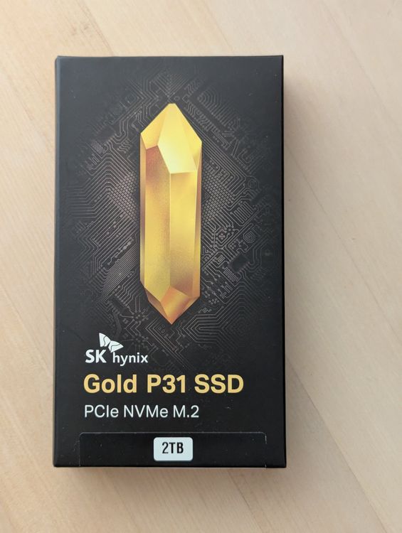Neu OVP ungeöffnet SK Hynix Gold P31 2TB NVMe SSD (Neu und originalverpackt) in Gebenstorf für ...