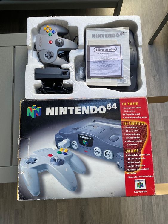 Nintendo 64 OVP/ n64 CIB + Donkey Kong CIB + 3 games CIB (Gebraucht) in ...