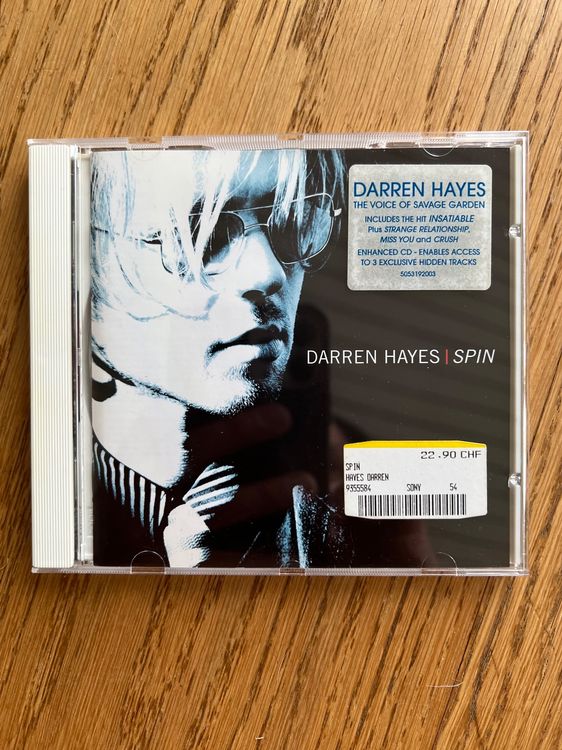 Darren Hayes: Spin CD Neuwertig (2002) | Kaufen auf Ricardo