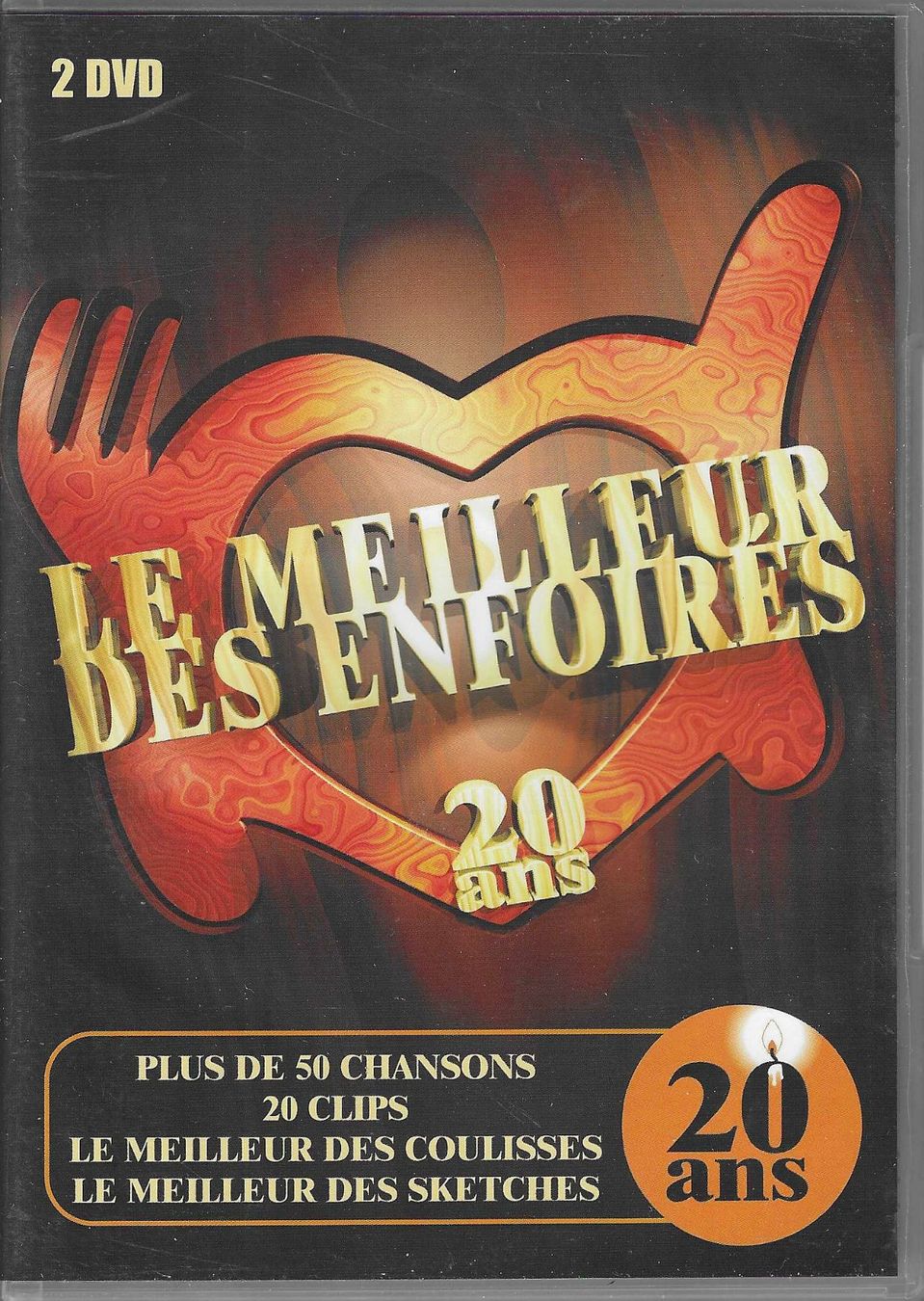 Les Enfoirés 2 DVD - Le meilleur des Enfoirés 20 ans (Gebraucht) in Savagnier für CHF 4 – mit ...