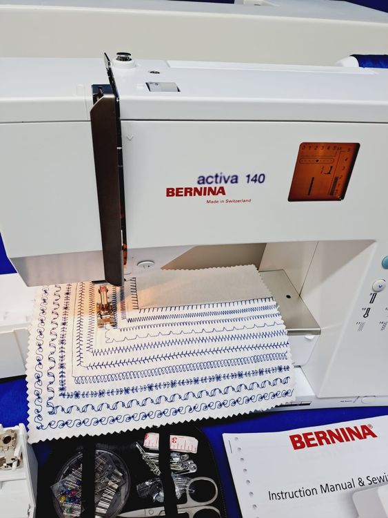 BERNINA ACTIVA 140 WIE NEU GARANTIE 3MONATE FRISCH REVIDIERT | Kaufen ...