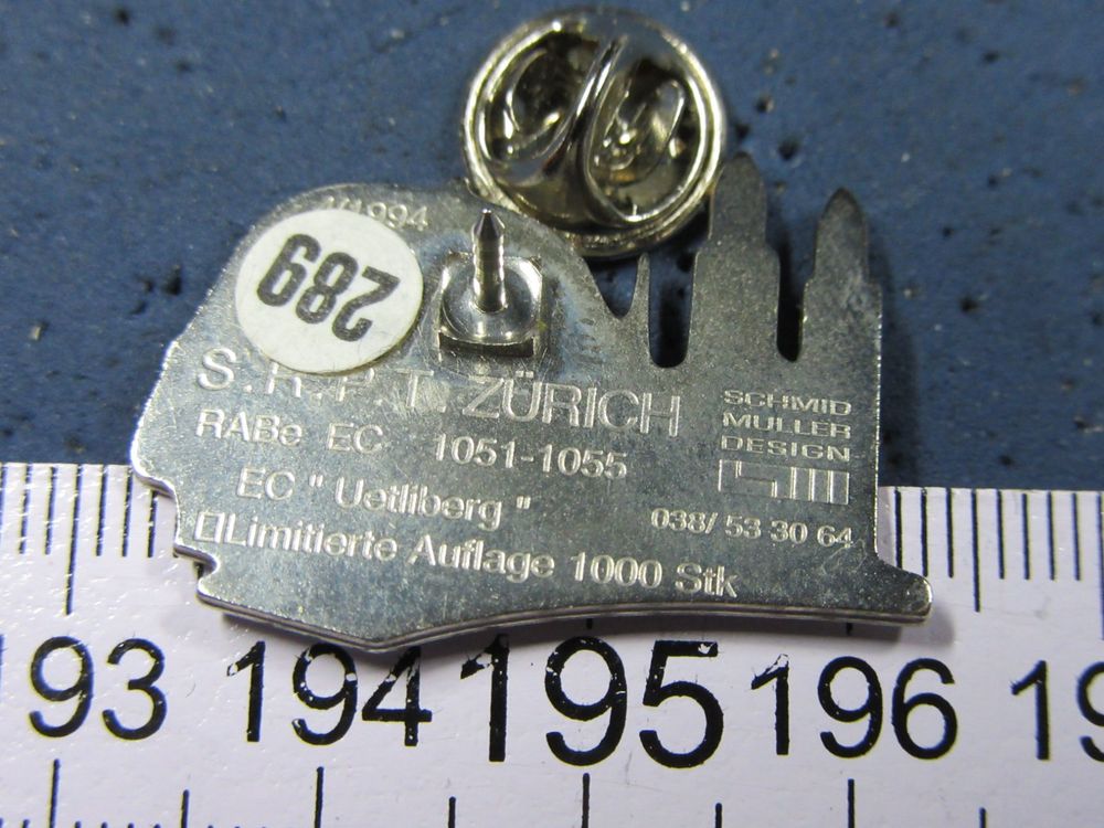 TEE SBB RABe EC "ÜETLIBERG ZÜRICH SMD PIN SWISS-MADE AL1000p (Gebraucht ...