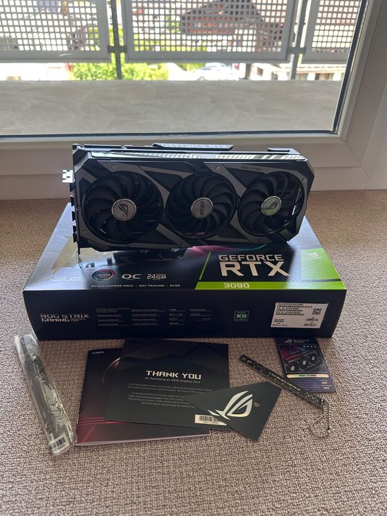 ASUS ROG STRIX RTX 3090 OC 24GB (Gebraucht) in Frutigen für CHF 990 – mit Lieferung auf Ricardo ...