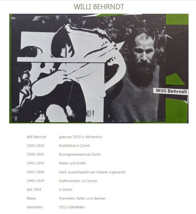 Willi Behrndt - Swiss Art Selection (D'occasion) à Sursee pour CHF 340 ...