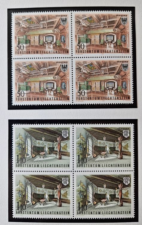 Viererblock Schloss Gutenberg Fürstentum Liechtenstein (Neu und originalverpackt) in Ittigen für ...