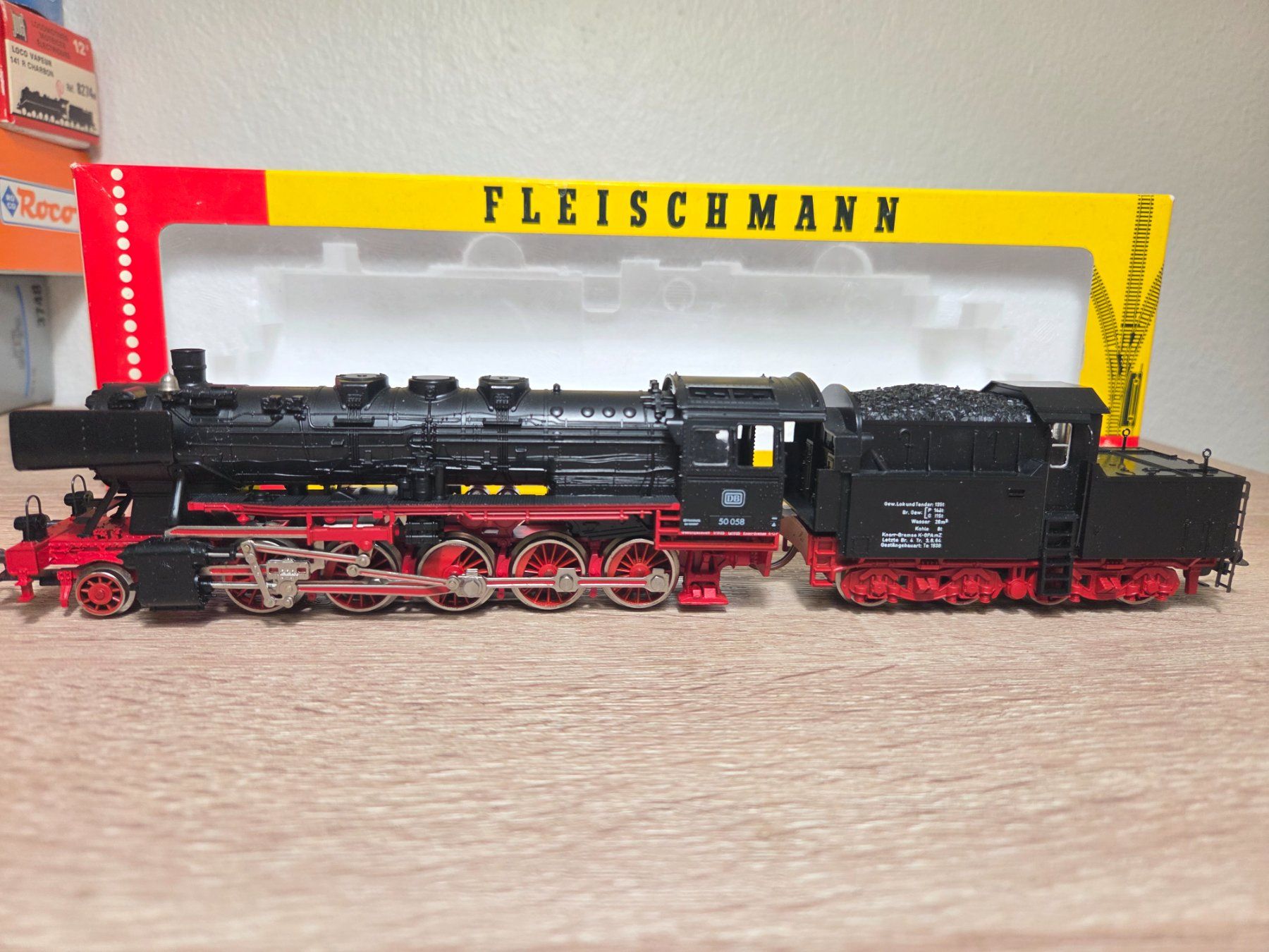 Fleischmann 1175 Dampflok BR 50 DB H0 (D'occasion) à St-Aubin-Sauges ...