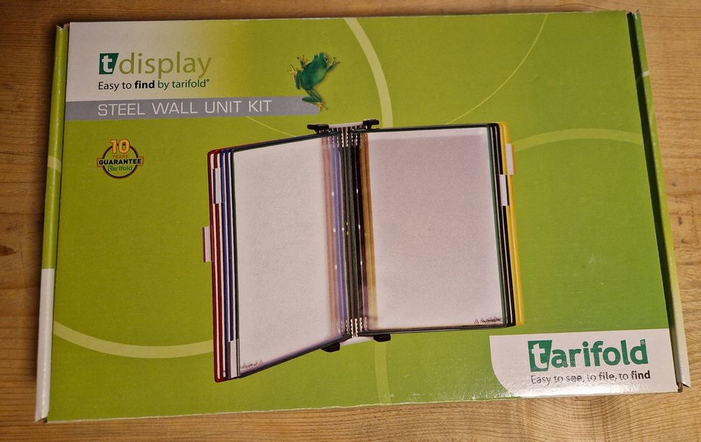 Wandorganizer Tarifold Steel Wall Unit Kit, neu & OVP (Neu und ...
