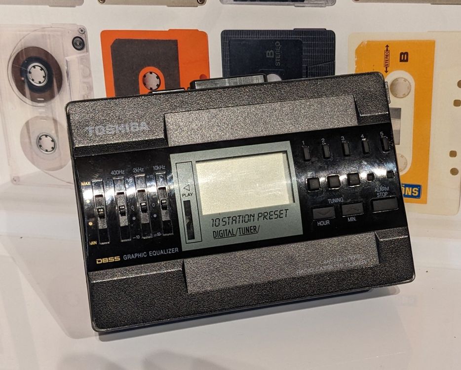 Toshiba KT-4529 Walkman revidiert TOP 80er Vintage | Kaufen auf Ricardo
