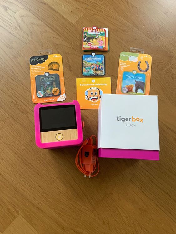 Tigerbox Touch in pink inkl 4 tigercards | Kaufen auf Ricardo
