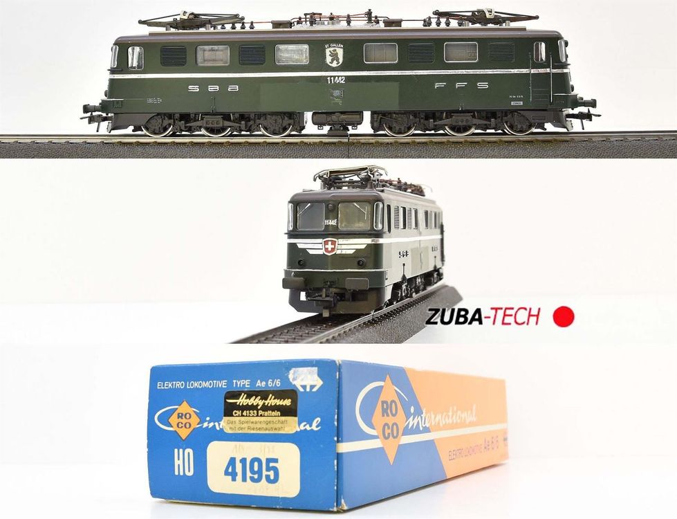 Roco 4195 E-Lok Ae 6/6 der SBB H0 GS OVP (Gebraucht) in St. Gallen für CHF 32 – mit Lieferung ...