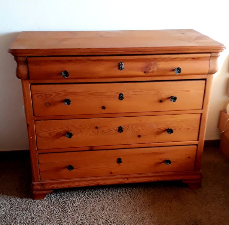 Holz Kommode antik | Kaufen auf Ricardo