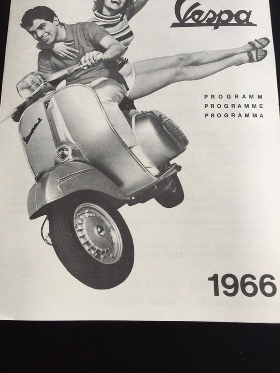 Piaggio Vespa Preisliste 1966 | Kaufen auf Ricardo