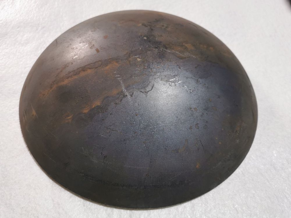 Eisenschale gewölbt , Schweiss-Deckel, , 273 x 7.0 mm (Neu (gemäss Beschreibung)) in Vielbringen ...