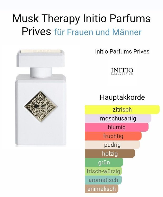 Initio Musk Therapy Extrait de Parfum 5ml Abfüllung unisex | Kaufen auf ...