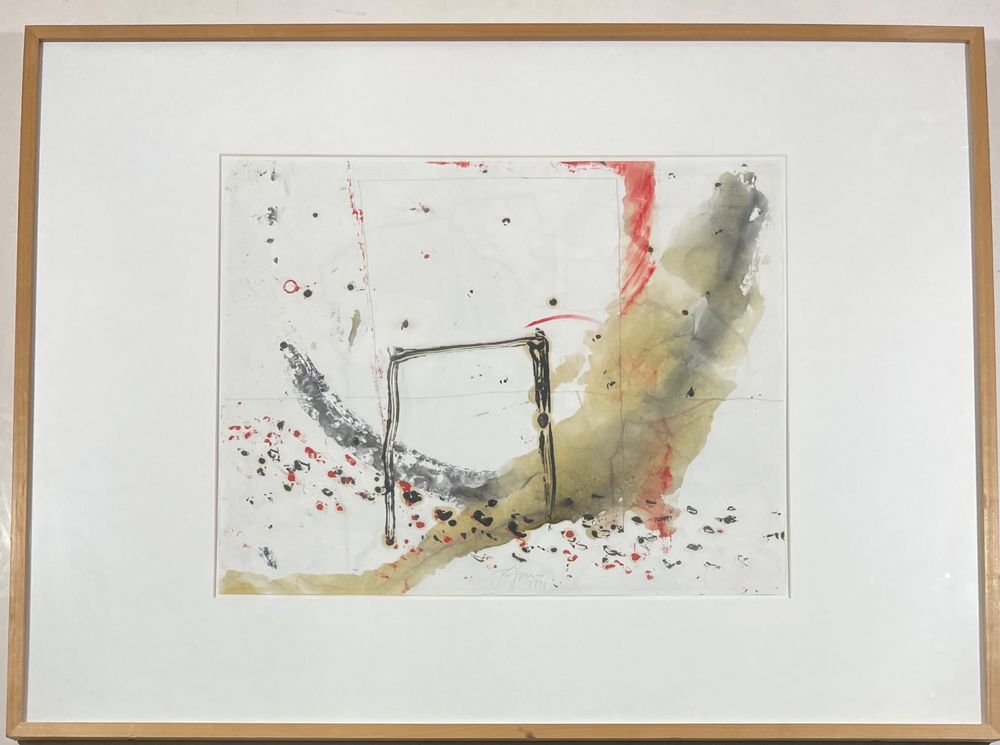 Felix Droese (1950) grosse Mischtechnik (Gebraucht) in Root für CHF 610 – mit Lieferung auf ...