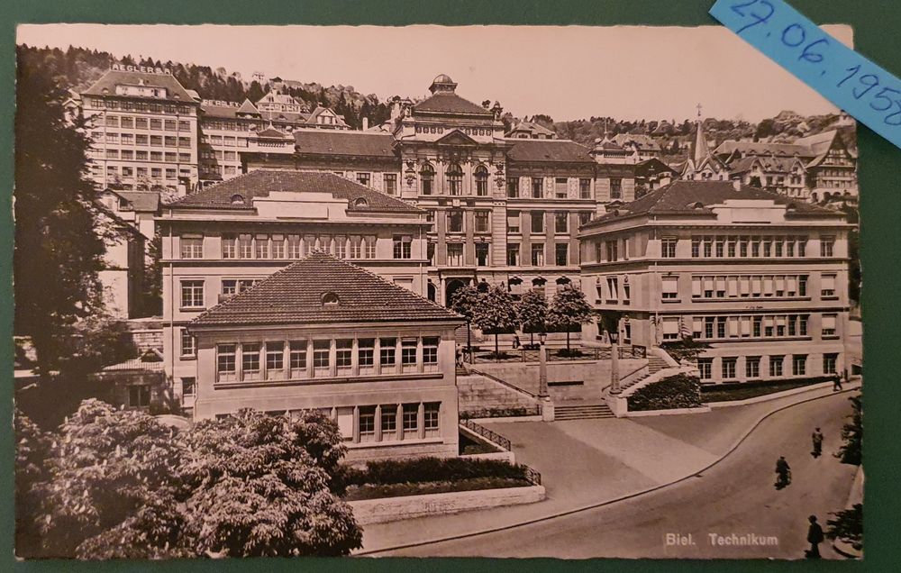 AK CP Biel Bienne Rosius Technikum Le Technicum gel.1958 (Gebraucht) in ...