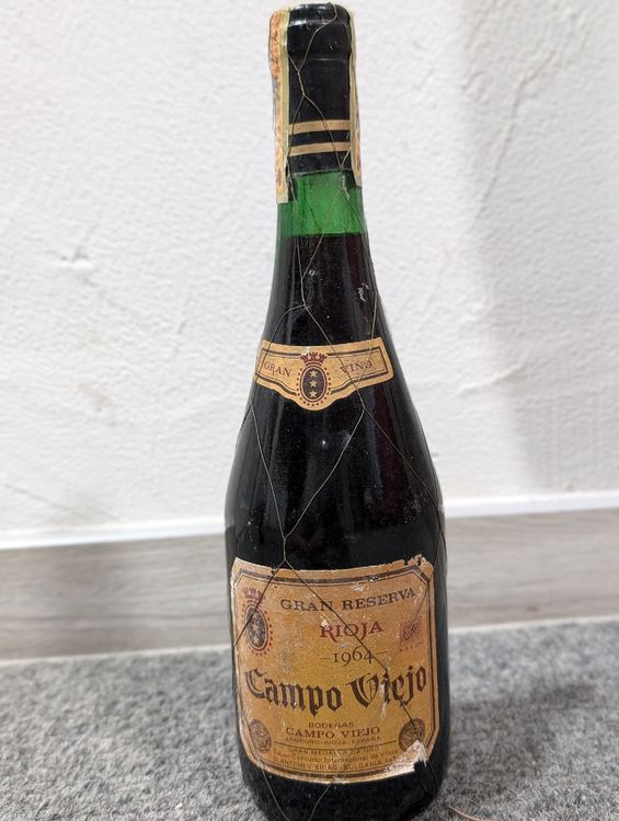 Rioja Campo Viejo 1964 Grand Reserva 🍷 Vintage (Neu und ...