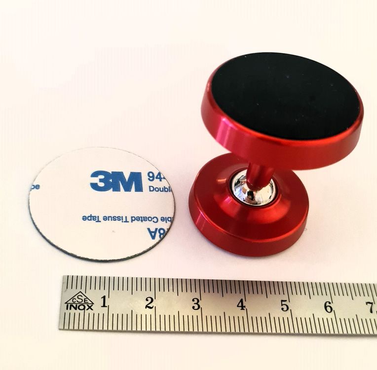 Handyhalterung fürs Auto Universal magnetisch rot | Kaufen auf Ricardo